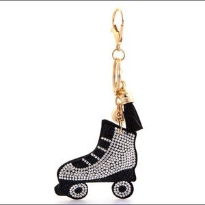 Accessories | Designer Sparkling Roller Skate Keychain | Poshmark